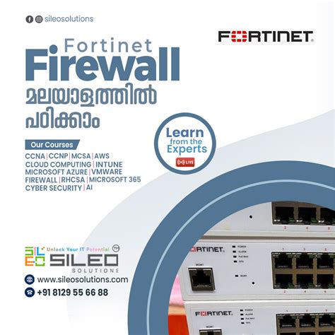 Fortinets Fortigate Next Generation Firewall Training Course In Kozhikode