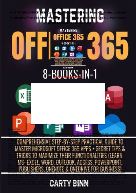 Ebookdownload Mastering Office 365 Comprehensive Step By Step Practical Guide To Master