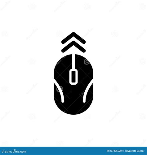 Move Arrow Send In Internet Social App Line And Silhouette Color Icon