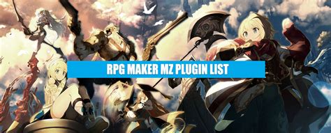 RPG Maker MZ Plugin List The Official RPG Maker Blog
