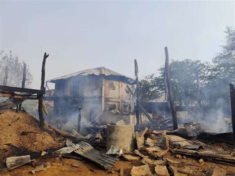 တောင်သာ မကျီးပင်တဲရွာကို စစ်တပ်က လေယာဉ်ဖြင့် ဗုံးကျဲ တိုက်ခိုက်မှု ပြည်သူ ၁ ဦးပြင်းထန်ဒဏ်ရာရ