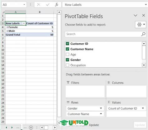how to create pivot table in excel for different worksheets excel untold