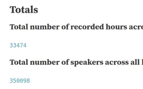 Mozilla Common Voice V21 Dataset Metadata Coverage Kathy Reid Observable