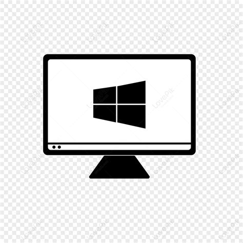 데스크톱 컴퓨터 아이콘입니다메뉴 바노트북플랫 Png 일러스트 무료 다운로드 Lovepik