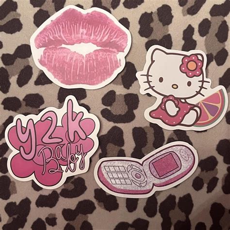 ༺୨♡︎୧༺ Y2k Sticker Bundle ༺୨♡︎୧༺ 🖤 Please Add To Depop