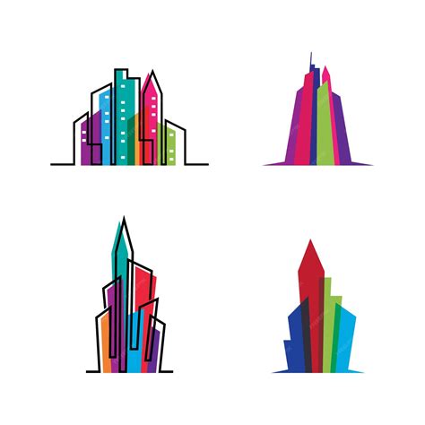Premium Vector Modern City Skyline