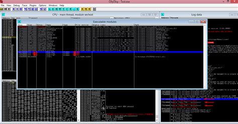 Disassembly Hidden Module When Debug With Ollydbg 201 With Size Reverse Engineering Stack