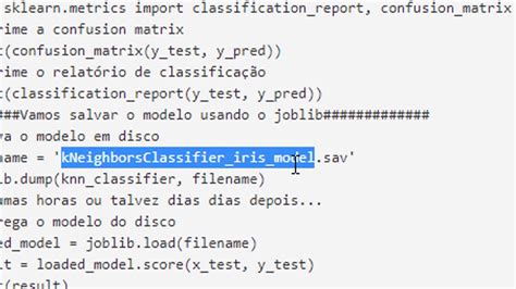 Aula 11 Scikit Learn Persistência Do Modelo Com Joblib