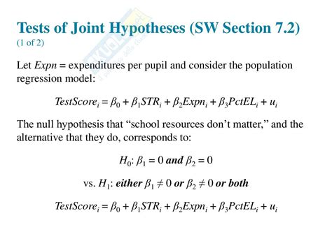 Documento 4 Hypothesis Test And Confidence Intervals With Multiple Regressors
