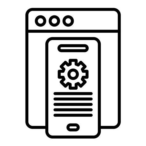 Software Development Line Icon 14763159 Vector Art At Vecteezy