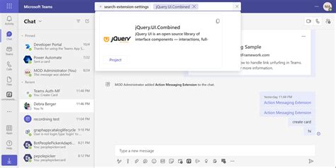 Teams Search Auth Config Code Samples Microsoft Learn