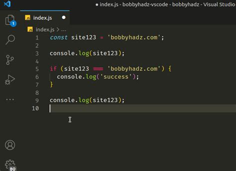 Select Or Replace All Occurrences Of Selection In Vs Code Bobbyhadz