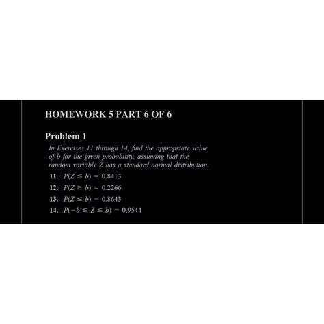 Solved Homework 5 ﻿part 6 ﻿of 6problem 1in Exercises 11