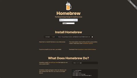 使用 Homebrew 在 Macos 上安裝和配置 Python 科技新人