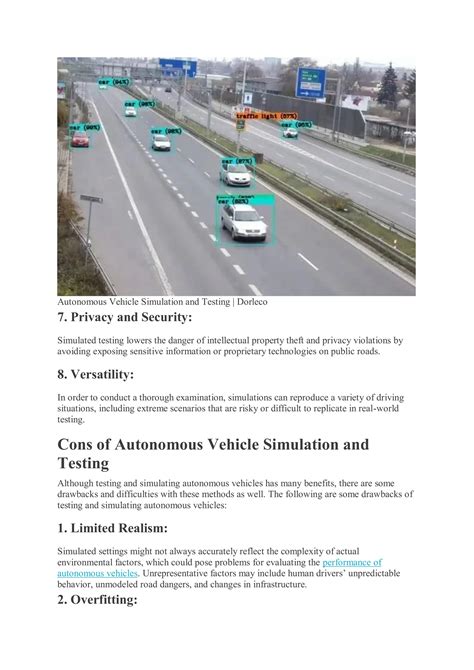 Autonomous Vehicle Simulation And Testing Pdf