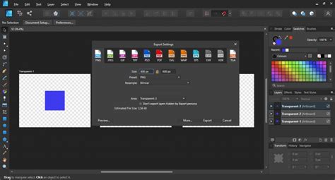 How To Make A Transparent Background In Affinity Designer DesignyUp