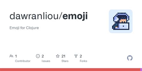 Github Dawranliouemoji Emoji For Clojure