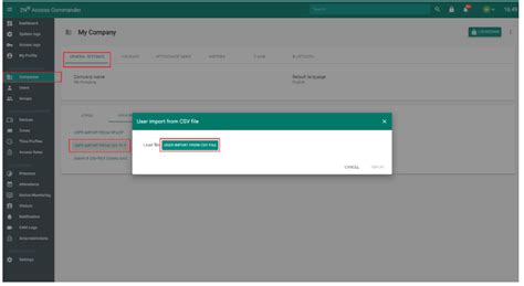 CSV Import How To Import Users And Their Details To N Access Commander From A CSV File FAQ