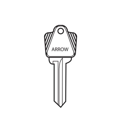 Arrow K671 6 Pin Key Blank Standard K Bow Sectional Keyway