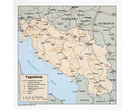World Maps Library Complete Resources Maps Yugoslavia
