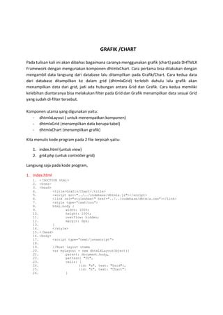 Belajar Pemrograman Berbasis Web Php Dhtmlx Part 5 Grafik PDF