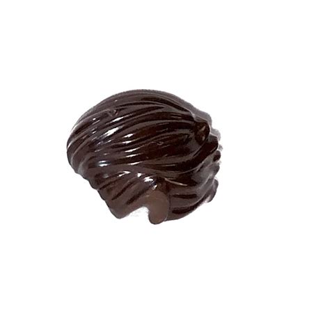 Lego Dark Brown Hair Swept Back With Yellow Elf Ears 15162 93230