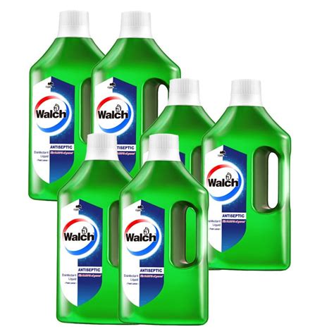 威露士 Walch 消毒液1l 多用途消毒水衣物家居地板洗衣 消灭99 9 细菌 清新青柠 6瓶组合装 融创集采商城