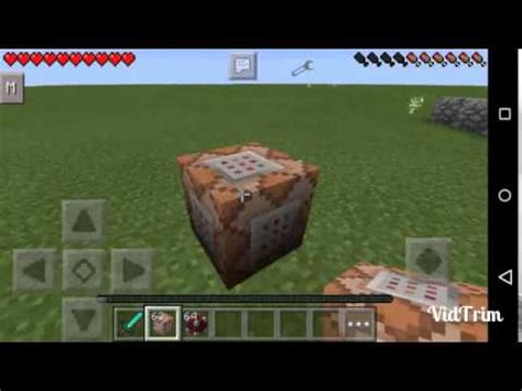 Minecraft PE Mods MOD COMMAND BLOCK YouTube