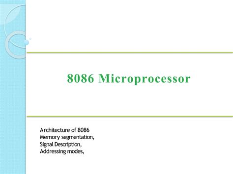8086 architecture pin diagram addressing modes 3 pdf operating