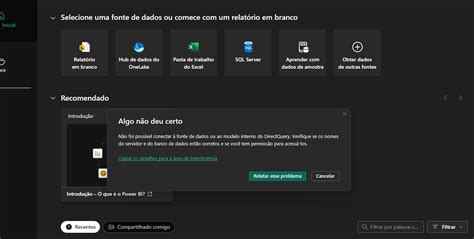 Erro No Carregamento Dos Dados Visualização De Dados Fórum Da Comunidade Xperiun