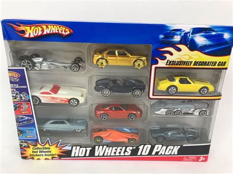New 2007 Mattel Hot Wheels 10 Pack