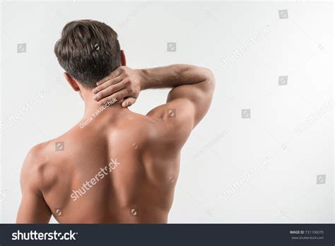 Charming Sexual Man Suffering Ache Stock Photo Shutterstock