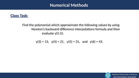 18 Interpolation Using Numerical Methods Ppt