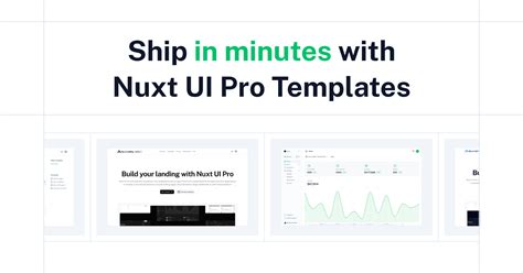 Official Nuxt UI Pro Templates