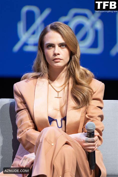 Cara Delevingne Sexy Seen Flaunting Her Hot Figure At The Mipcom