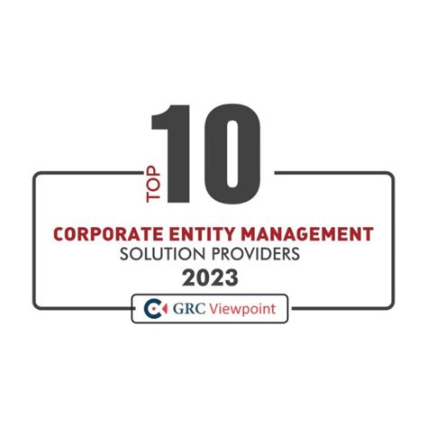 We Have Attempted To Finalize A List Of The Top 10 Corporate Entity Management Solution