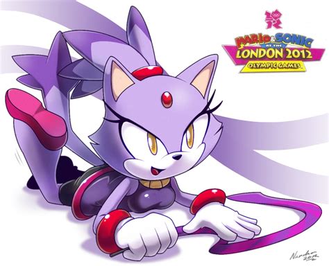 Nancher Blaze The Cat Mario And Sonic Series Mario And Sonic At The