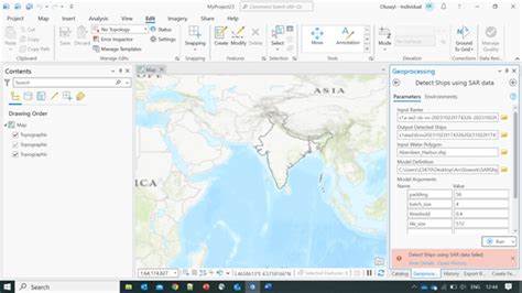 ship detection using arcgis deep learning esri community