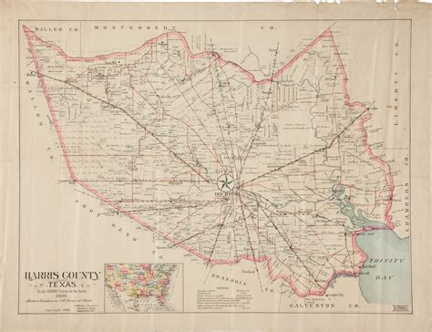 Harris County Abstract Maps Harris County Abstract Maps