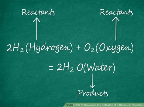 3 Ways To Calculate The Enthalpy Of A Chemical Reaction Wikihow