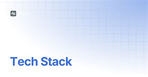 Tech Stack Aigents Docs And Resources