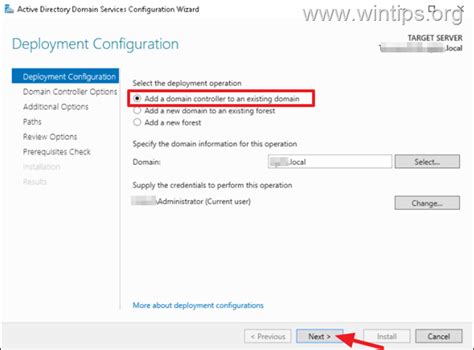 How To Install A Secondary Domain Controller In Active Directory