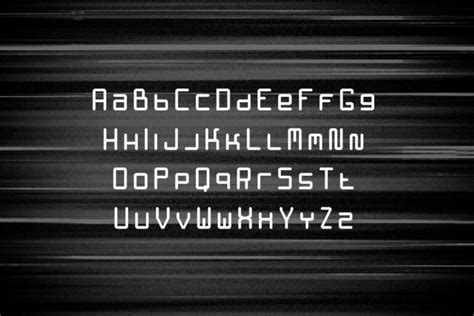 Hacker Technology Font HipFonts