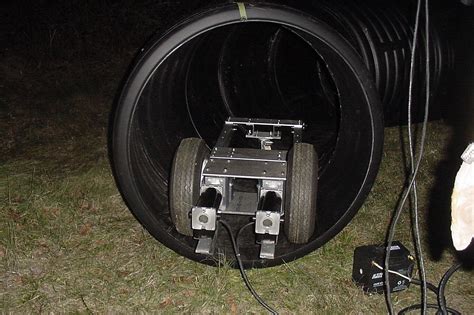 Large Internal Pipe Inspection Robot Electromechanica