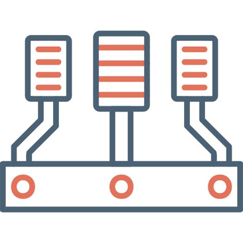 Accelerator Generic Outline Color Icon