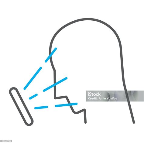 Face Id Thin Line Icon Face Recognition And Face Identification Face Scanning Sign Vector