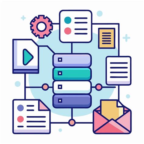 Premium Vector Document Management Icon File Organization Document Storage File Management