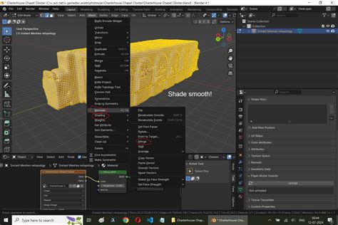 Tutorial 3d Model Quality In Blender Photogrammetry The Defoldmine Defold Game Engine Forum