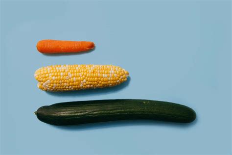 Creative Representation Of Sexual Education Three Vegetables And Their