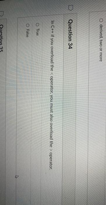 Solved Multiple Inheritance Is When A Class Has Base